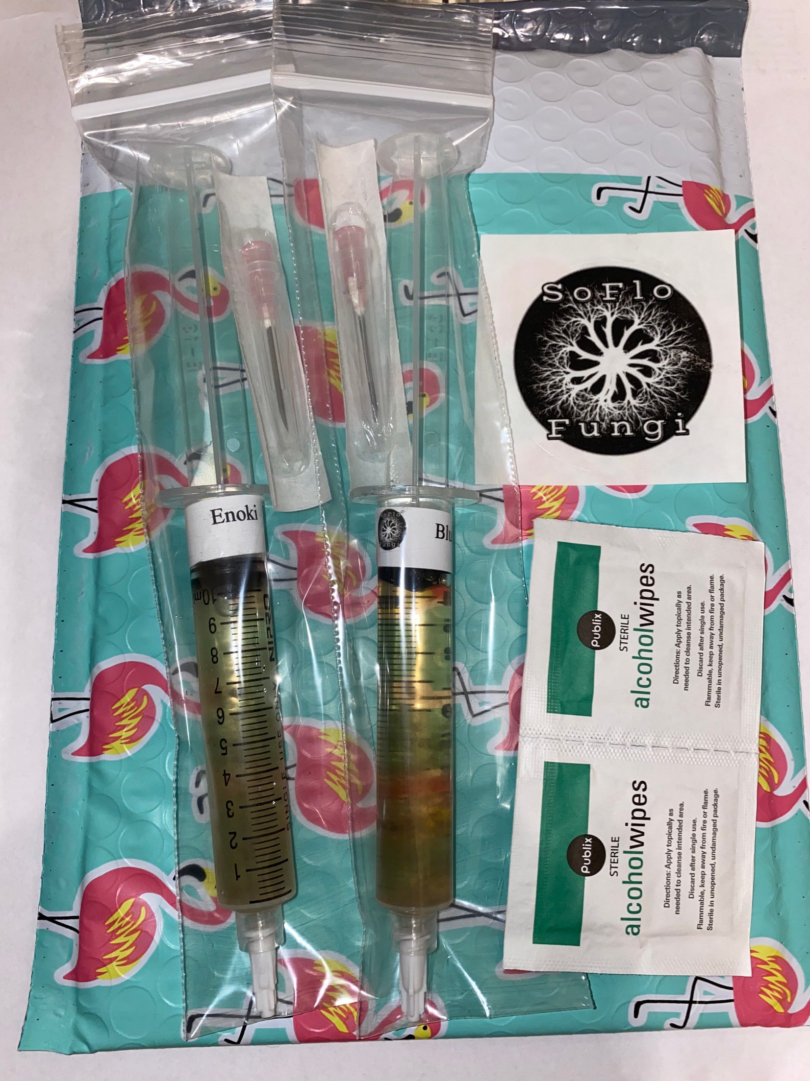 10 Gourmet Mushroom Liquid Culture Syringes - Etsy Canada