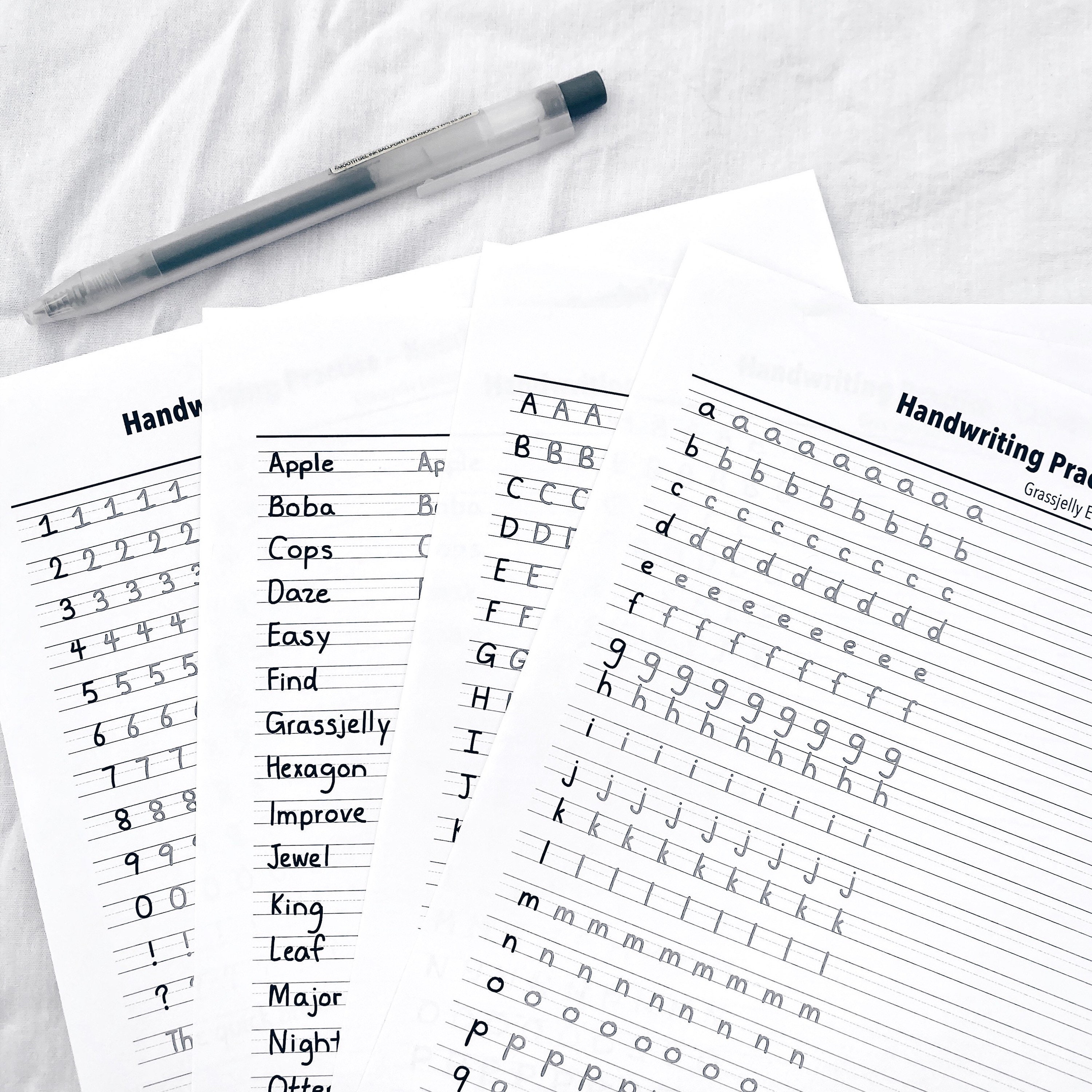 Handwriting Worksheet Handwriting Worksheets Learn Handwriting Improve
