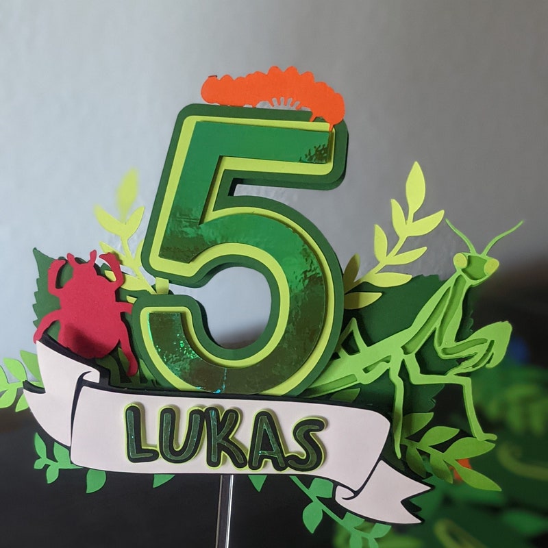 Lady Bug Cake Topper - Etsy