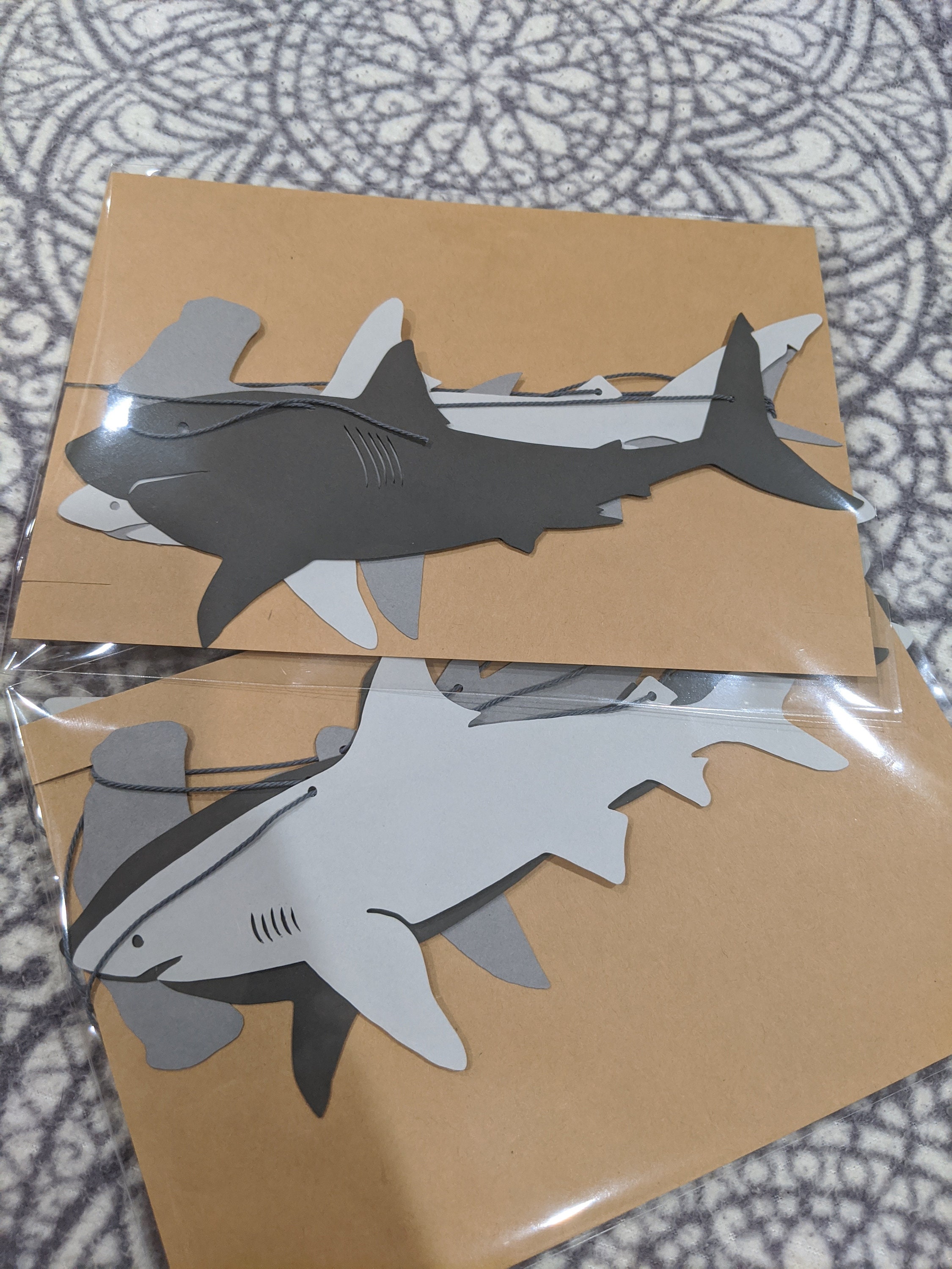 World of Sharks Banner - SVG - Digital File - Birthday Décor - Shark ...