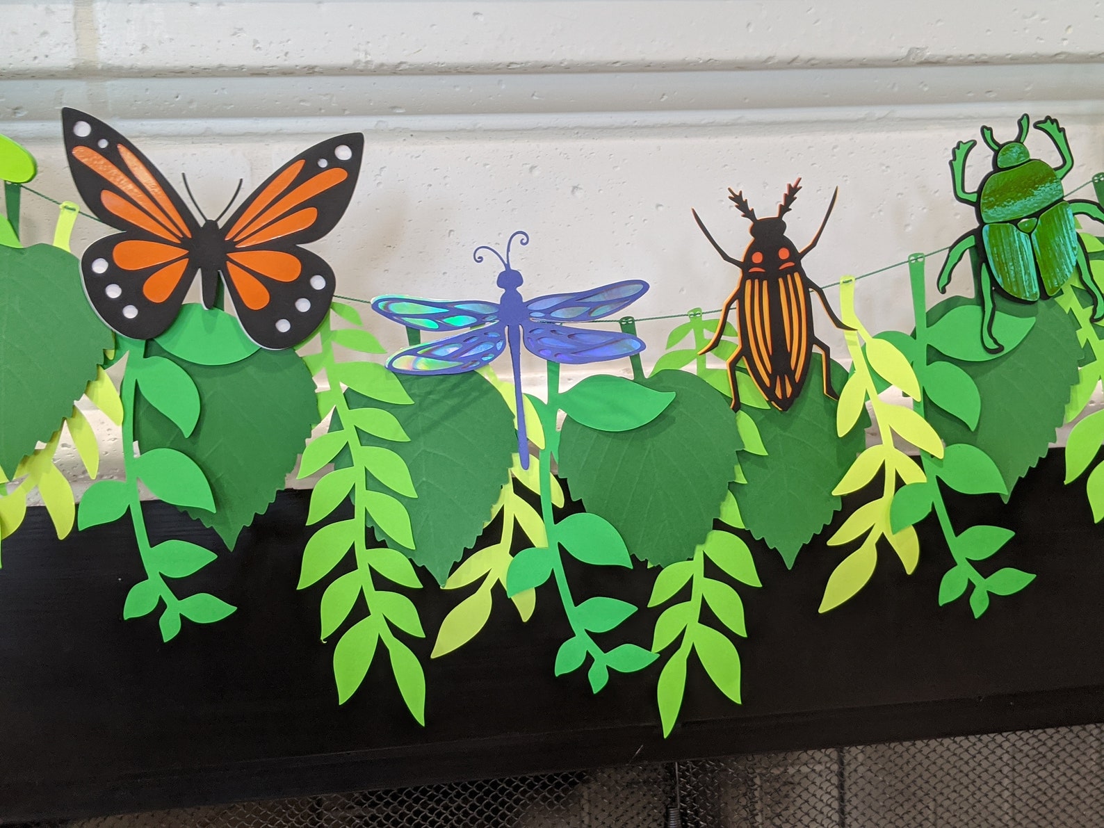 Happy Birthday Bug Banner - SVG Digital File - Png - Insect Party Decor ...