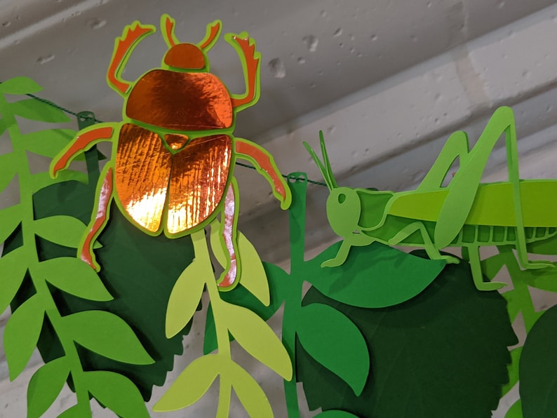 Happy Birthday Bug Banner - SVG Digital File - Png - Insect Party Decor ...