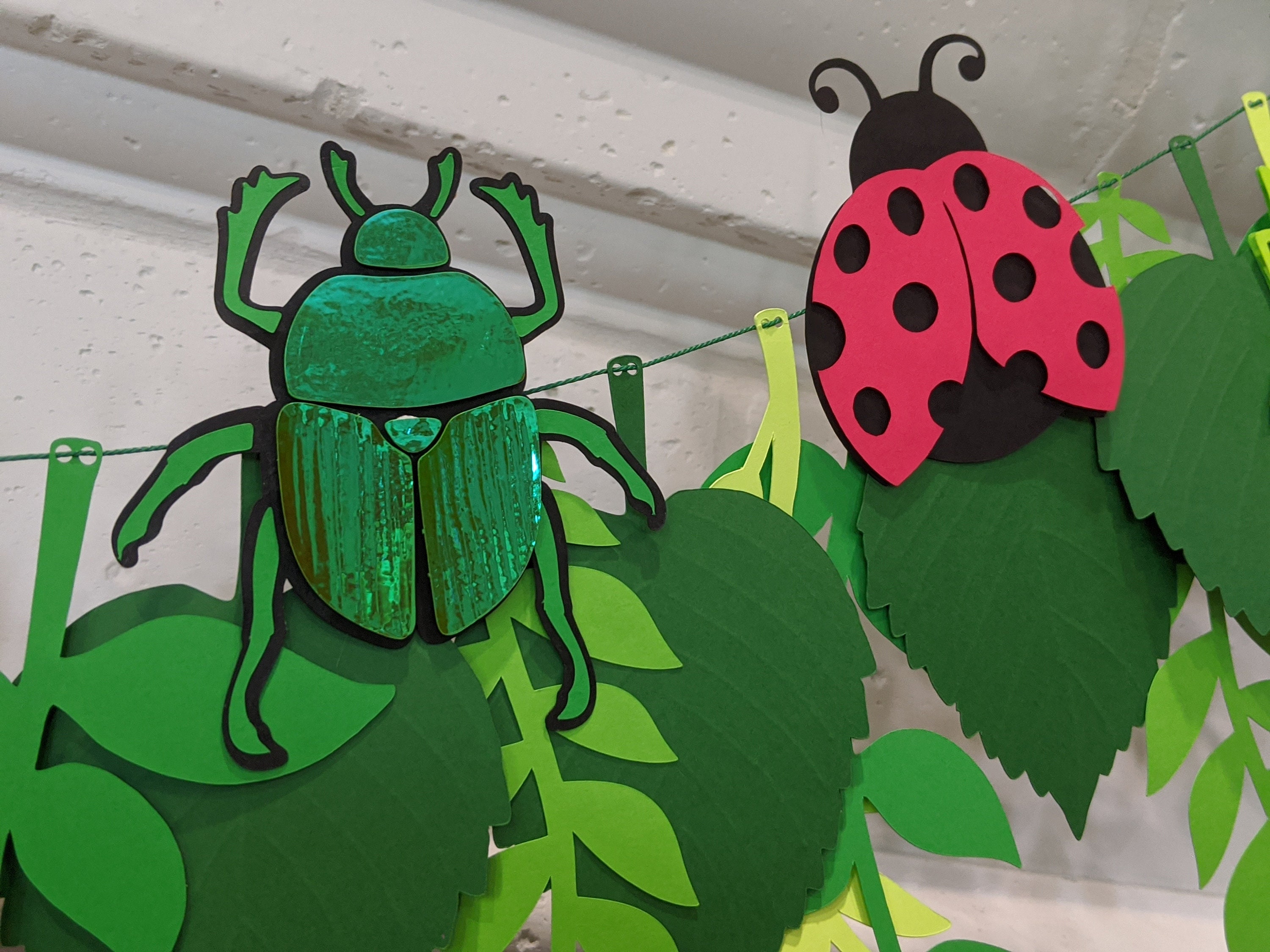 Happy Birthday Bug Banner SVG Digital File Png Insect Party Decor - Etsy