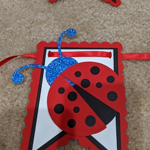 Lady Bug "happy Birthday" Banner - SVG - Digital File Birthday Décor ...