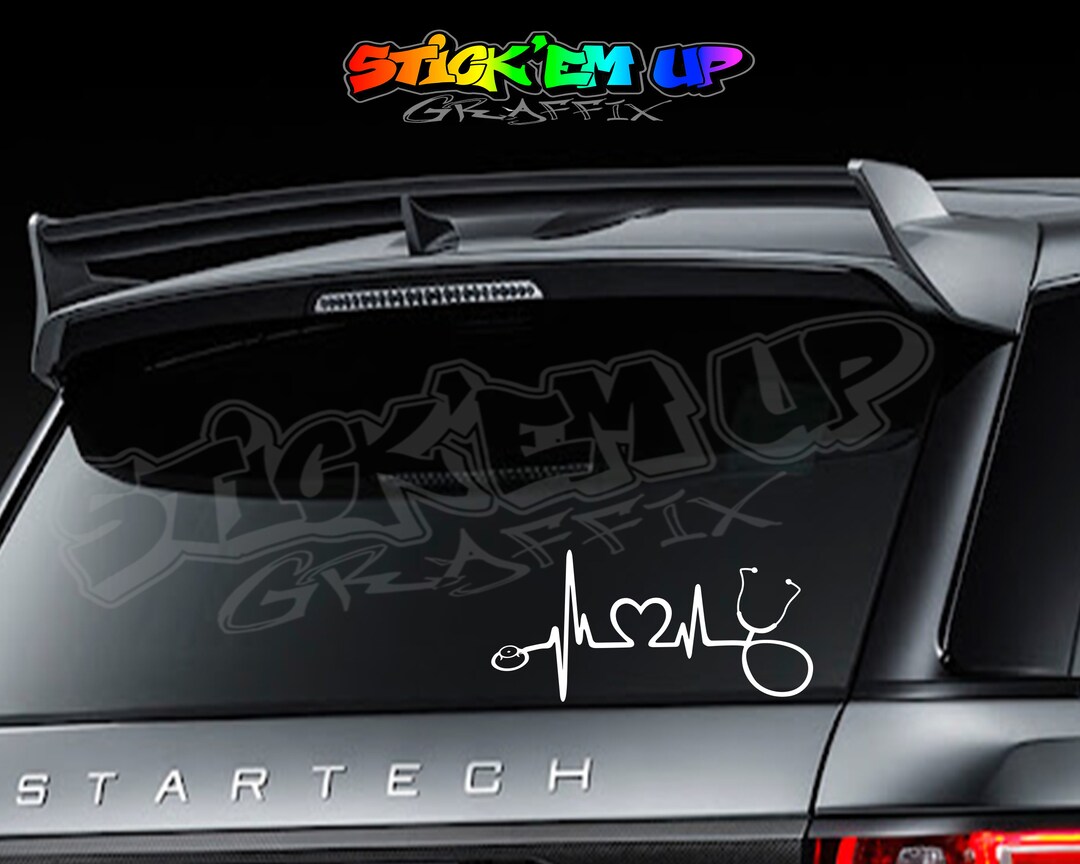 Nurse Window Decal Car Truck Laptop Stickers - Etsy