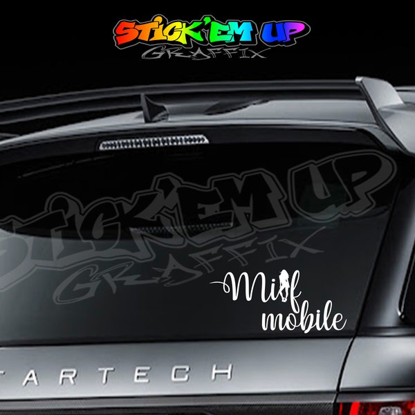 Milf Mobile Sticker - Etsy