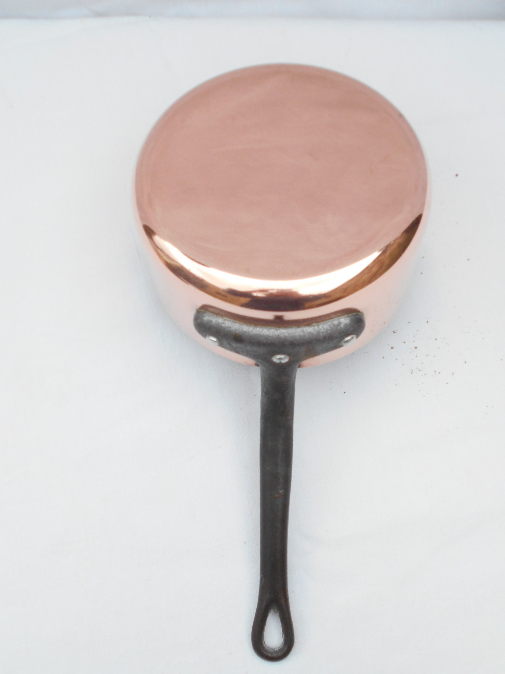 Vintage French Tupperware Copper Sauce Pan. - Etsy