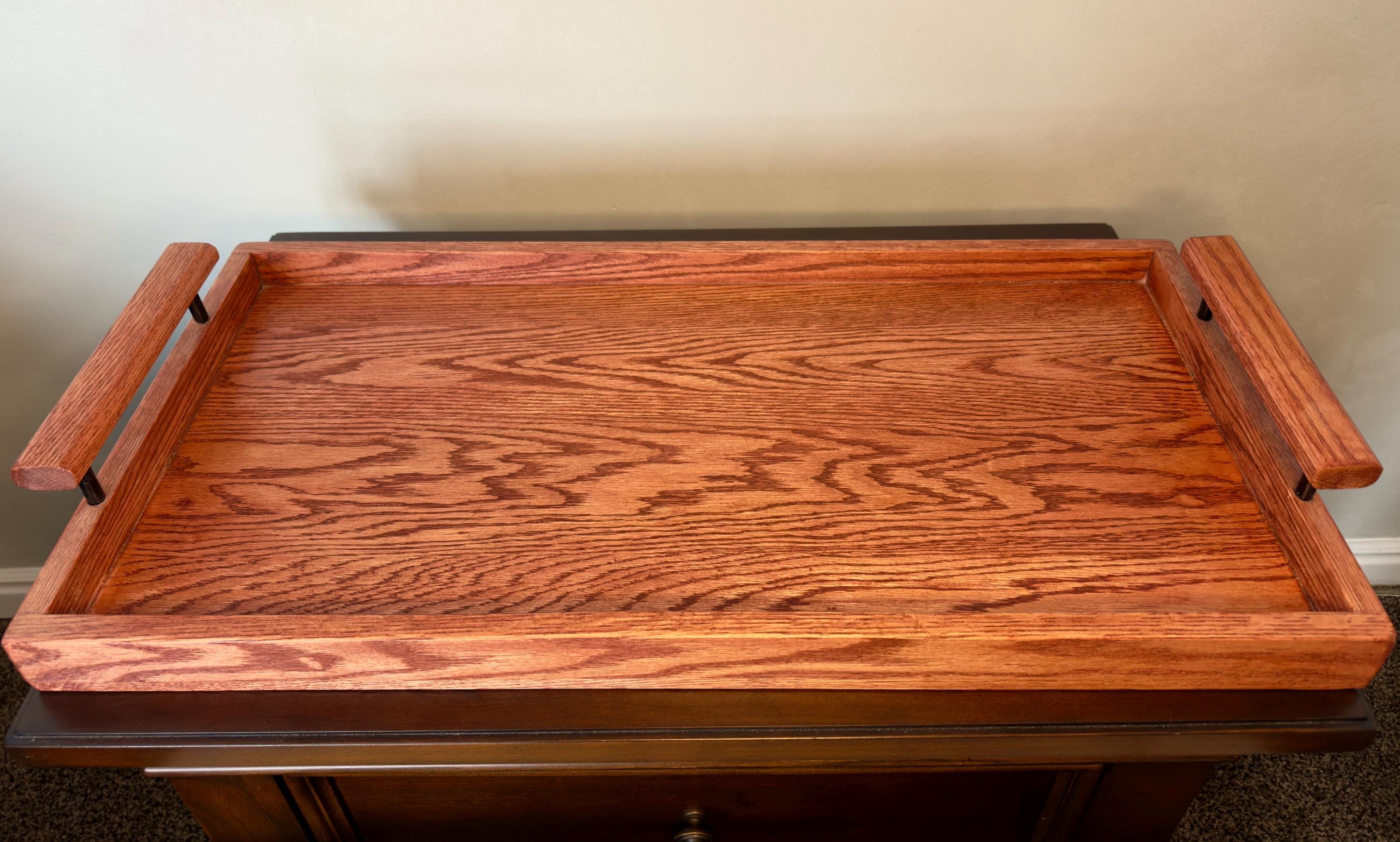 Oak Serving Tray. - Etsy