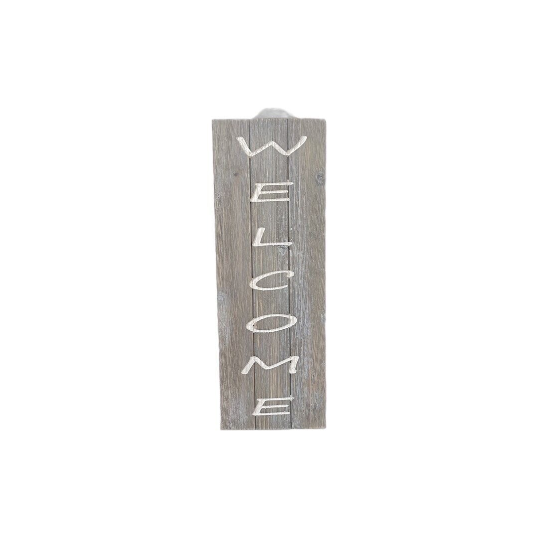Laser Engraved “welcome” Sign - Etsy