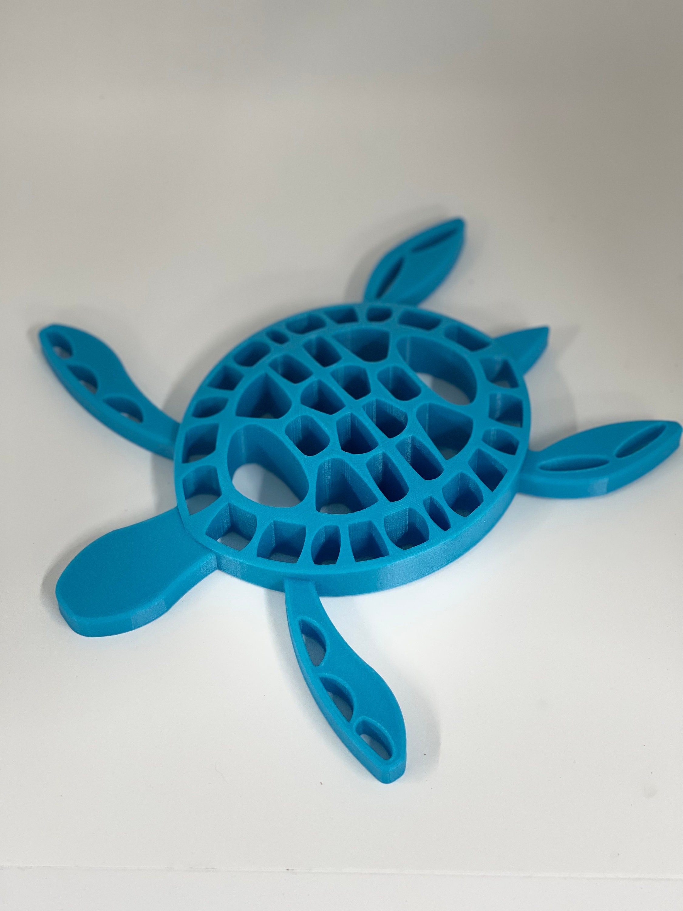 3D Printed Sea Turtle 8" - Etsy