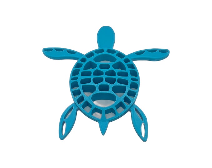 3D Printed Sea Turtle 8" - Etsy