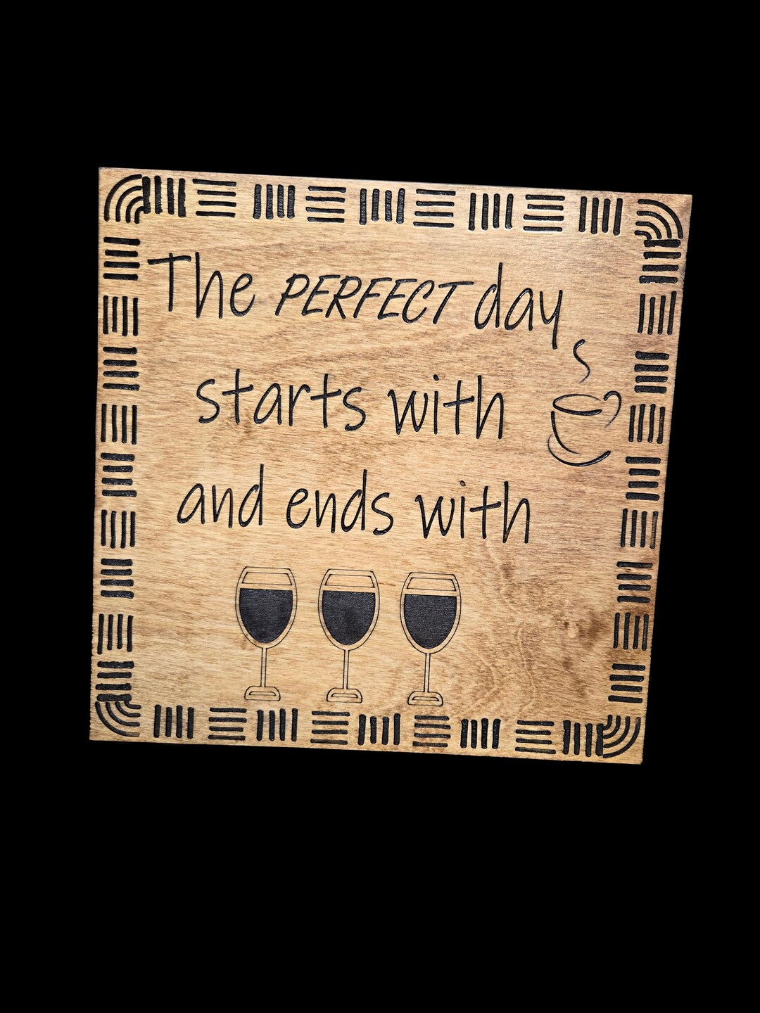 The Perfect Day Sign - Etsy
