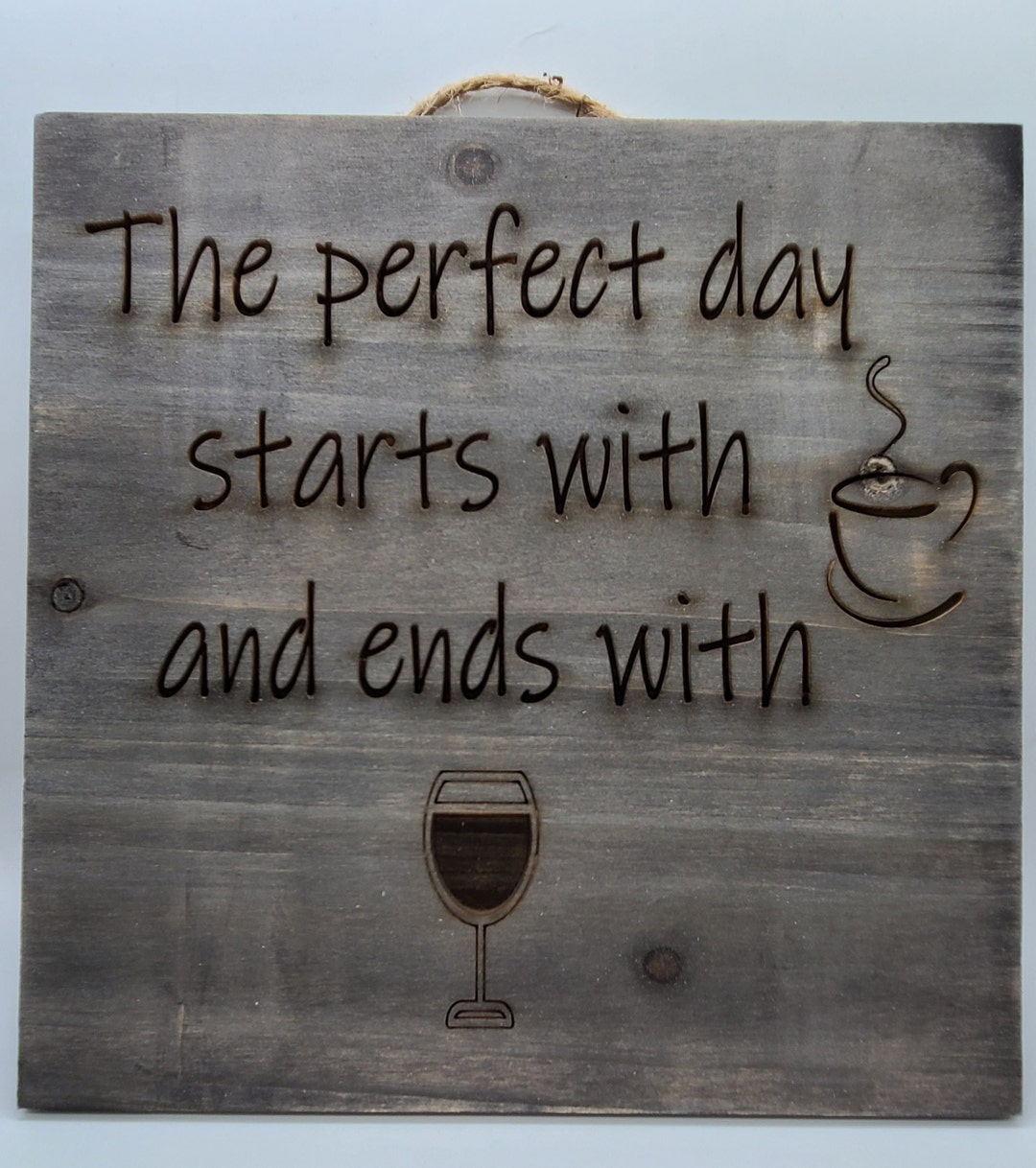 The Perfect Day Sign - Etsy