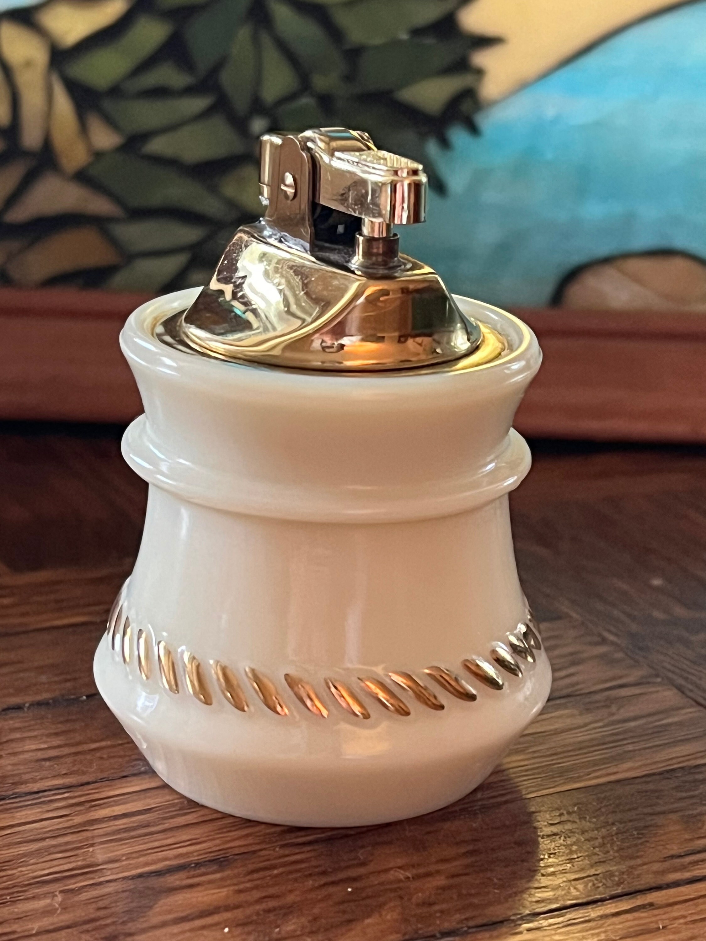 1957 Lenox China Table Lighter Gold Rim Pattern - Etsy