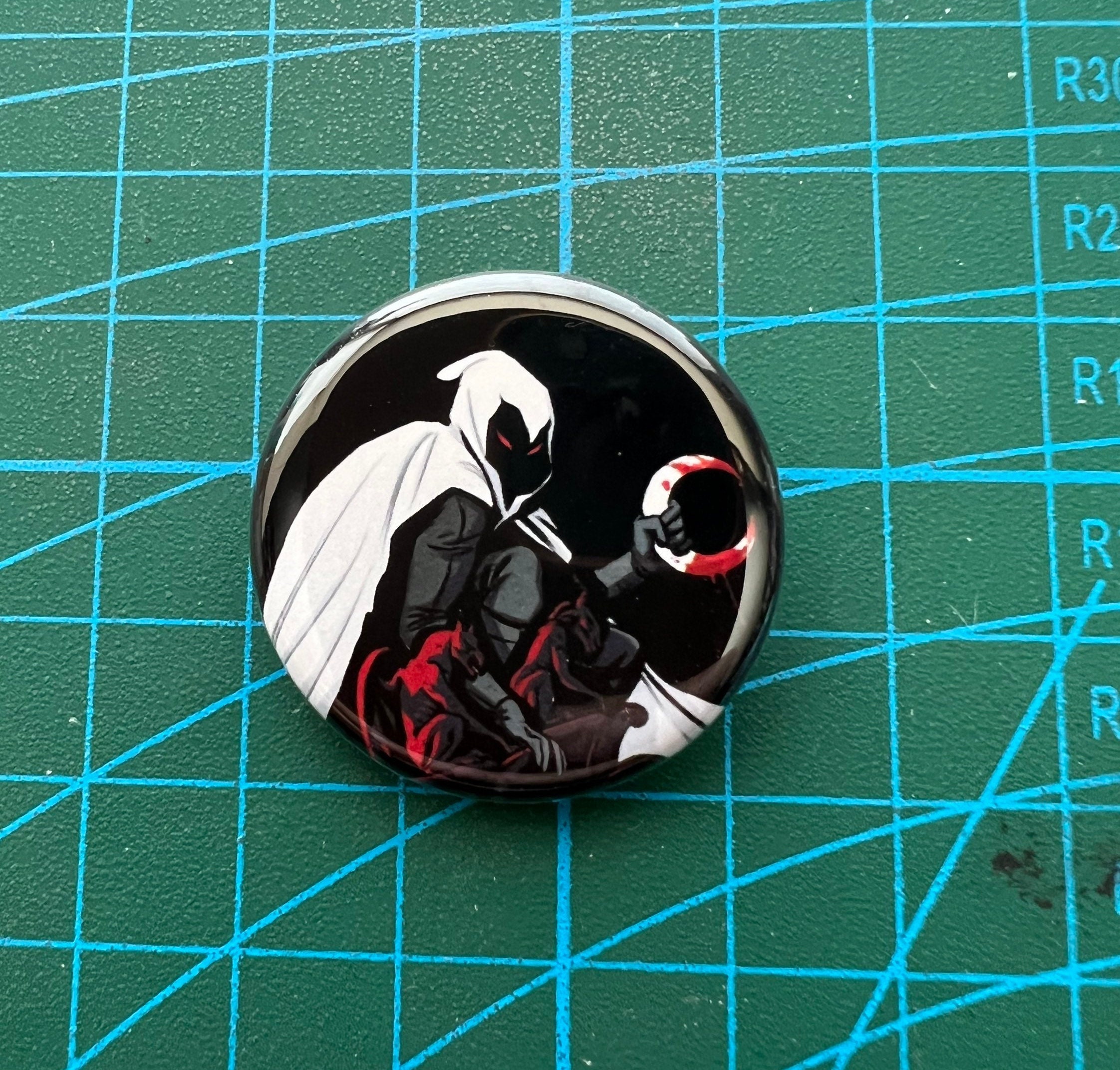 MOON KNIGHT Pins Superhero Button Set of 6 Marvel MCU Disney - Etsy