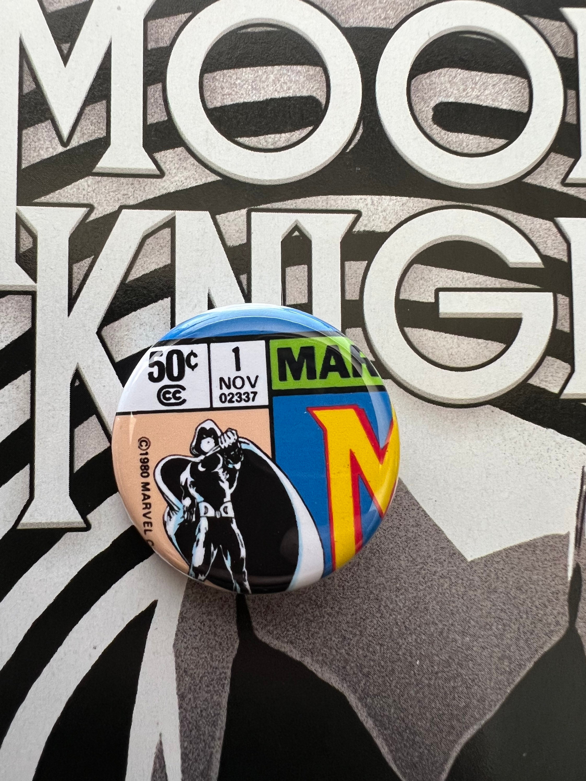 MOON KNIGHT Pins Superhero Button Set of 6 Marvel MCU Disney | Etsy