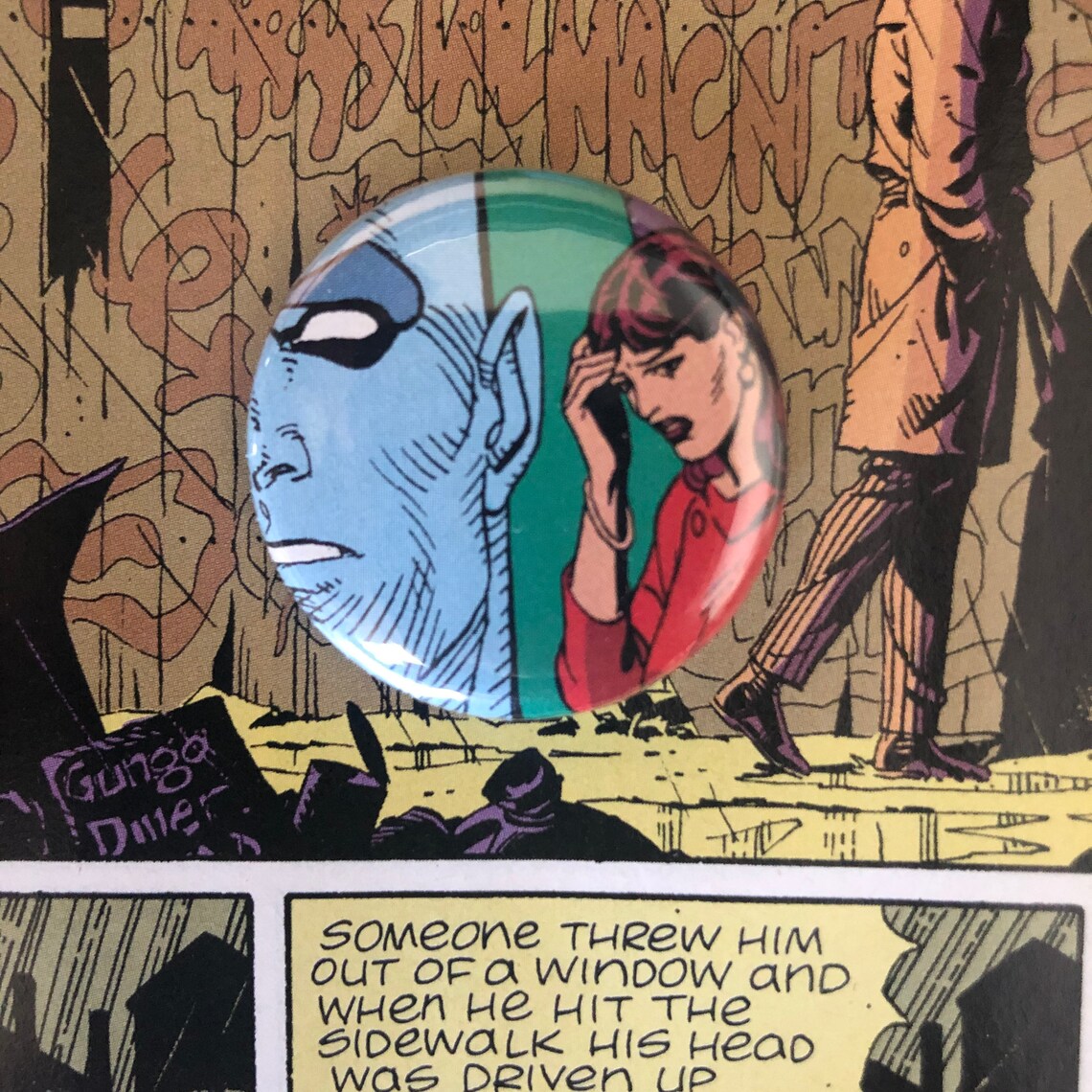 Watchmen Series 2 Button Pin Set of 6 Badges 1.25 Size Made | Etsy