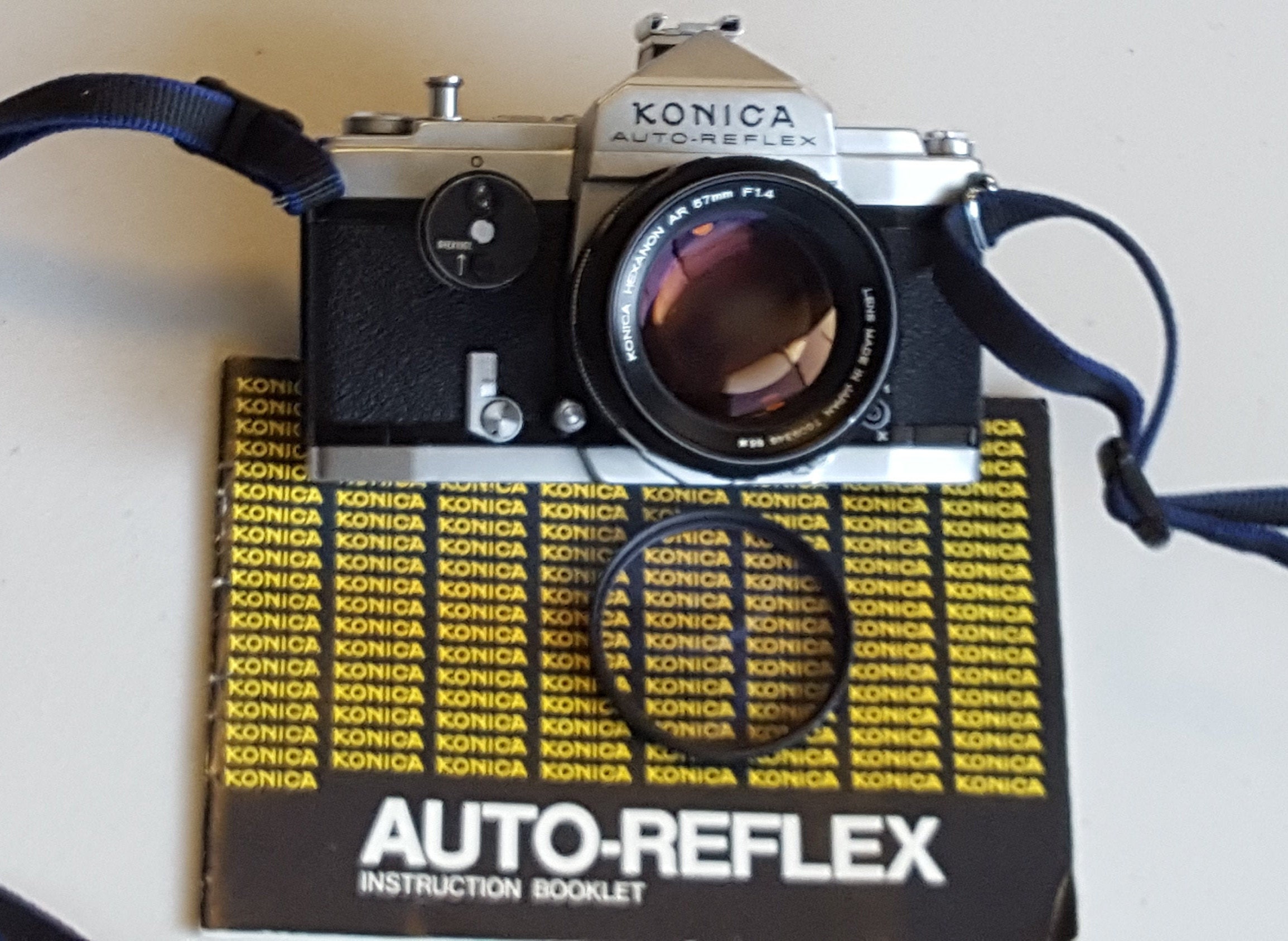 Konica Auto-Reflex Full Half Frame SLR Camera w/ 57mm f1.4 | Etsy