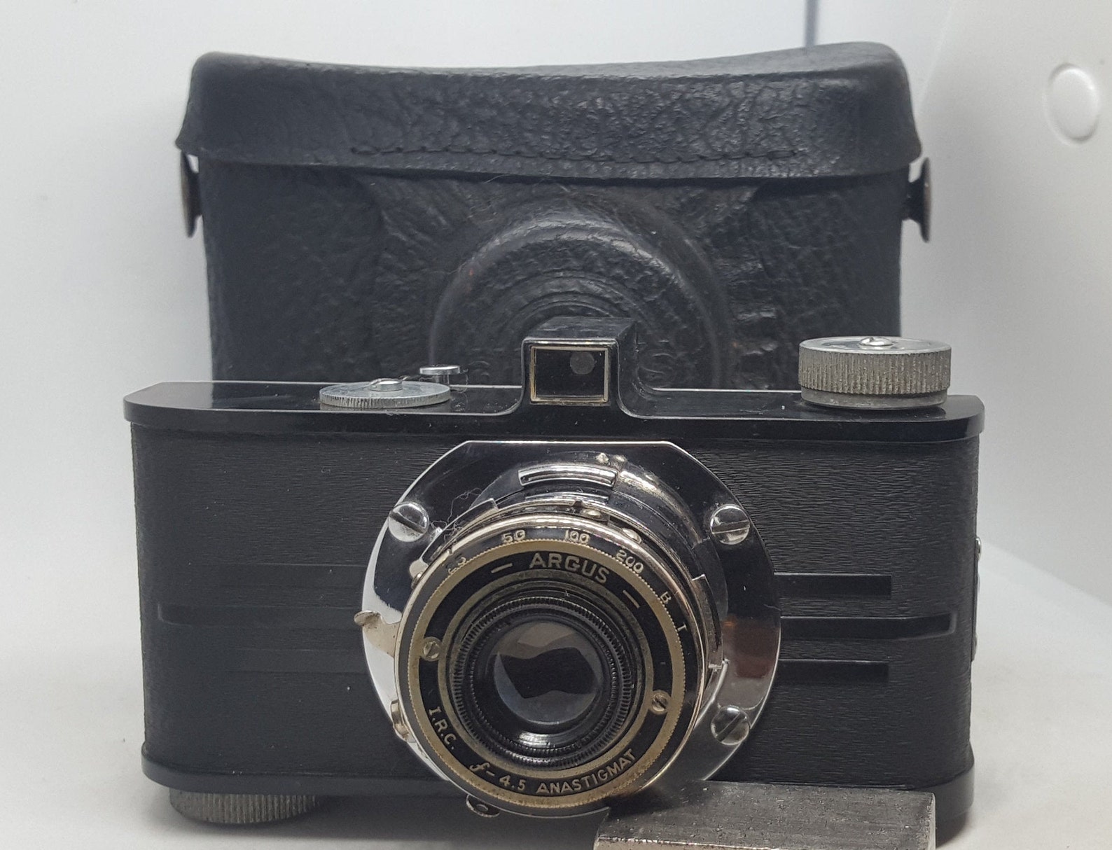Vintage ARGUS model A 35mm Camera w/ I.R.C. f.4.5 Anastigmat | Etsy