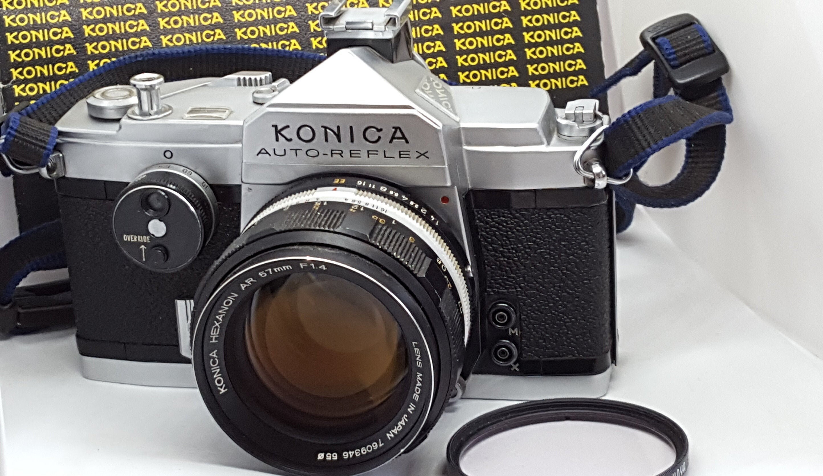 Konica Auto-Reflex Full Half Frame SLR Camera w/ 57mm f1.4 | Etsy