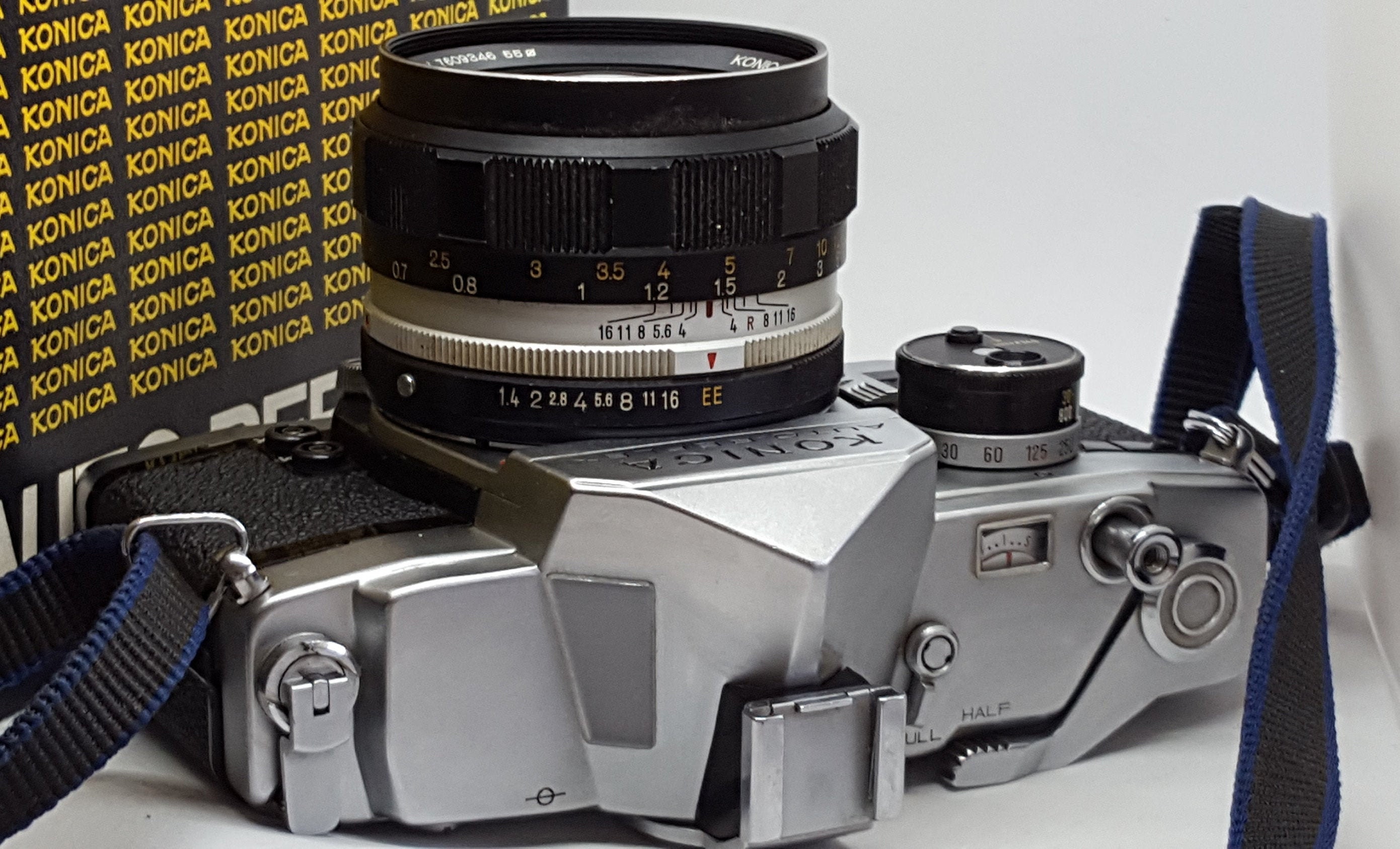 Konica Auto-Reflex Full Half Frame SLR Camera w/ 57mm f1.4 | Etsy