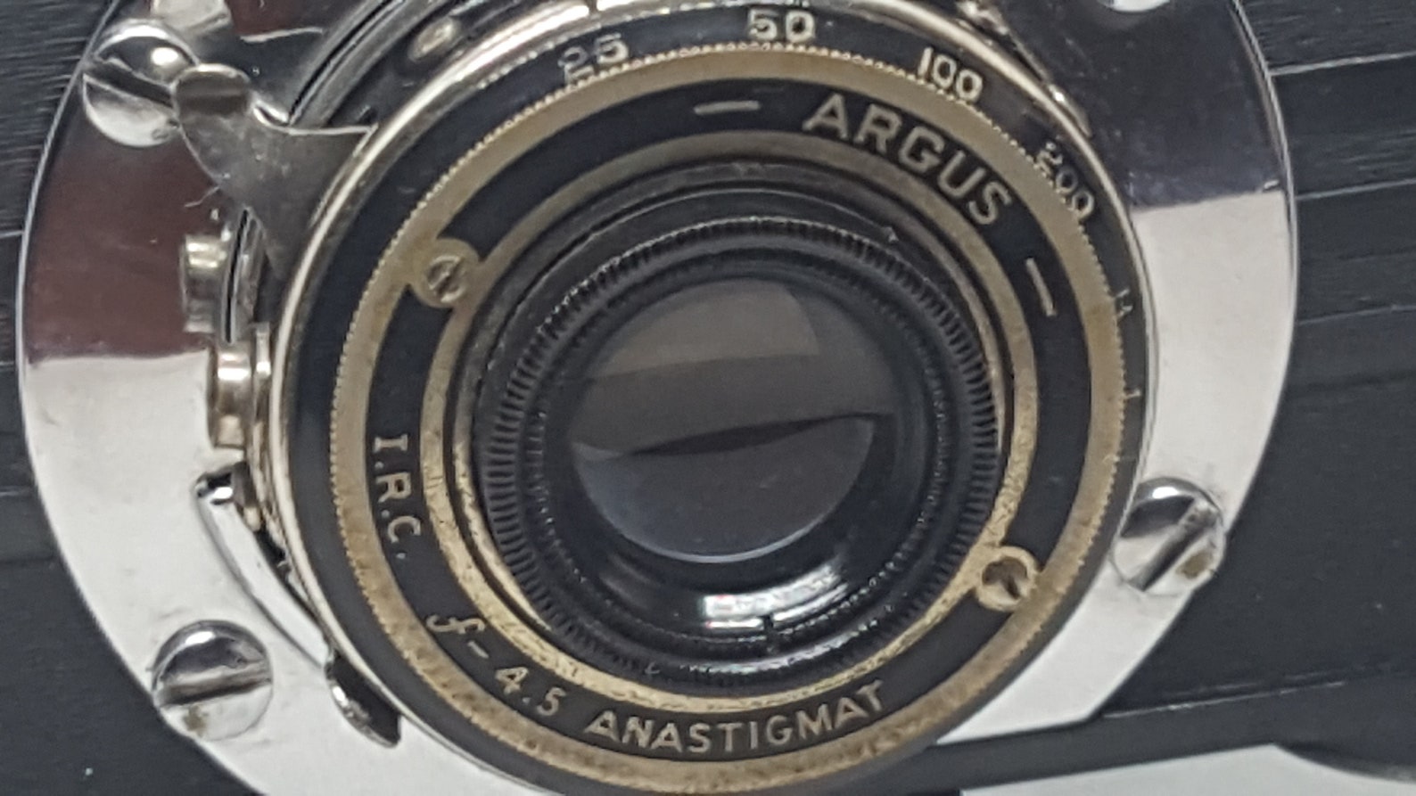 Vintage ARGUS model A 35mm Camera w/ I.R.C. f.4.5 Anastigmat | Etsy