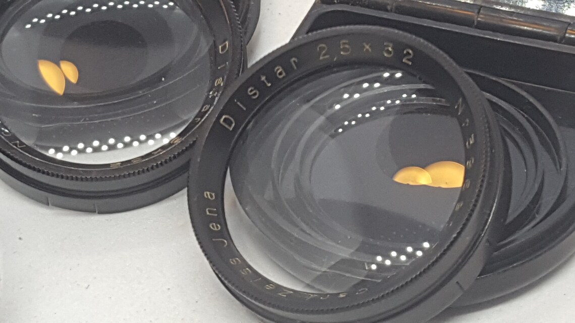 Carl Zeiss Jena Lens Distar Filter Set 2.5x32 3x32 3.5x32 W/ - Etsy