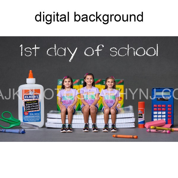 School Backdrop - Etsy