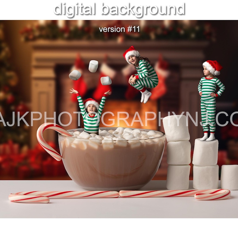 Cocoa Photoshop Digital Background - Etsy
