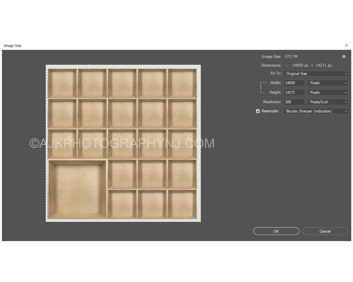 22 Empty Wood Boxes Template, Class Photo Template, 1 Teacher, 21 ...