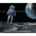 Astronaut Digital Background, One Astronaut in Outer Space Floating ...