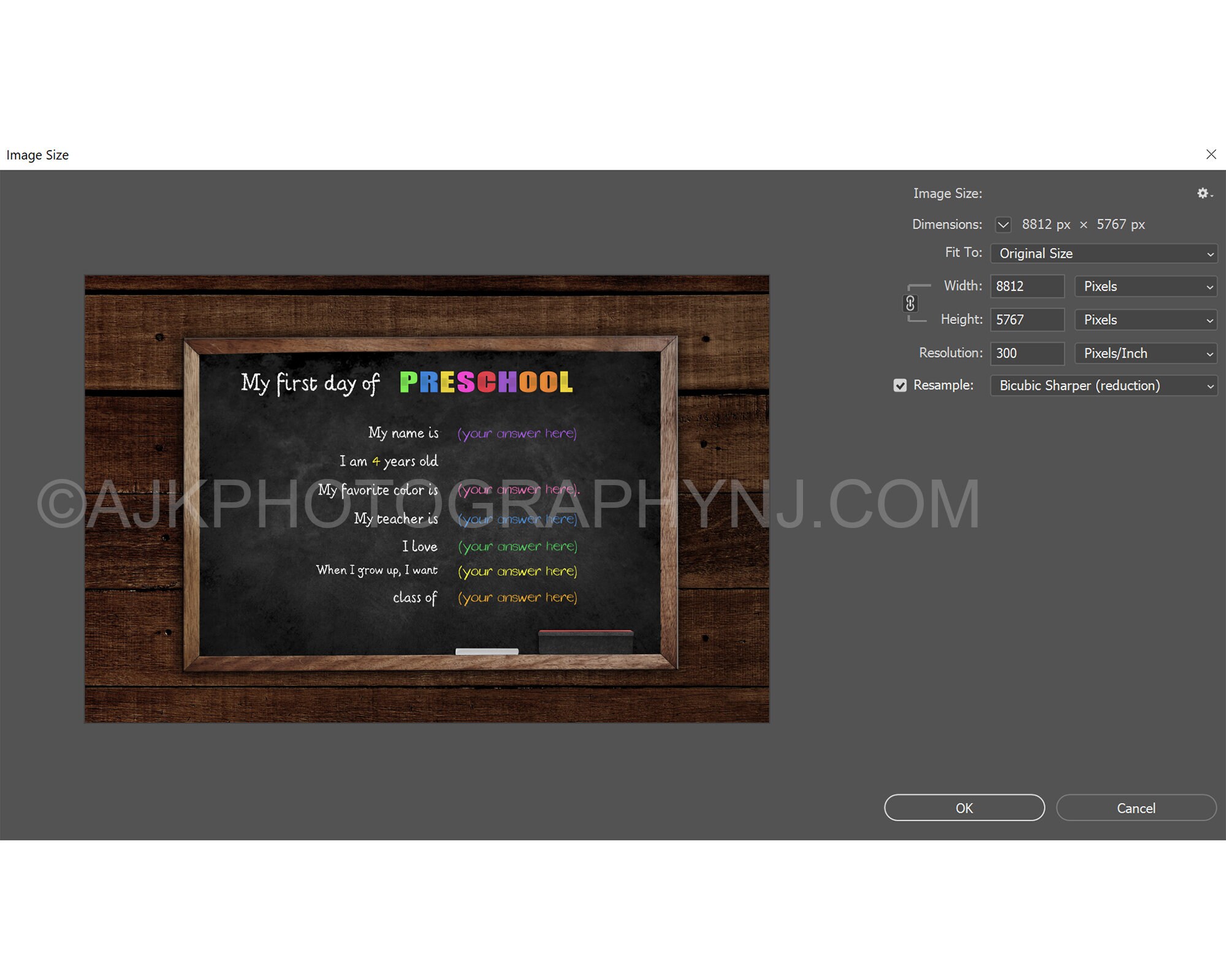 First Day of Preschool Customizable PSD Digital Background - Etsy Canada