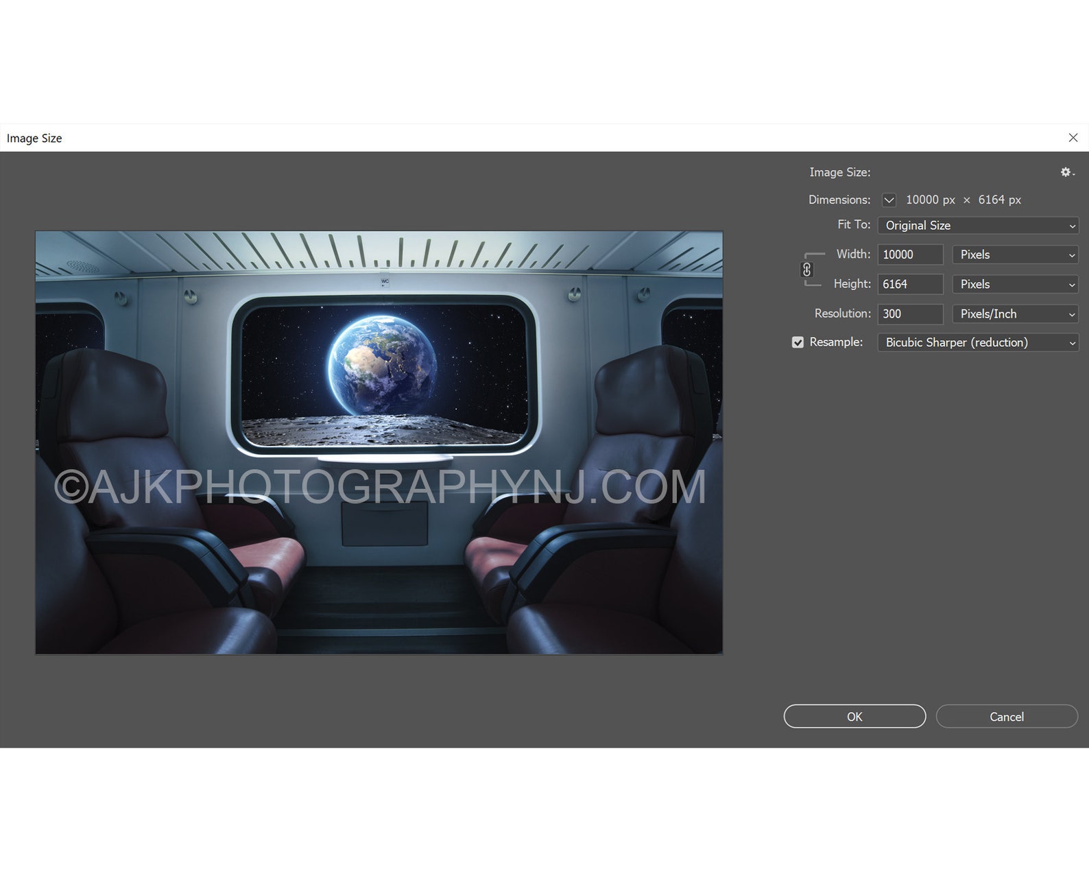 Outer Space Digital Backdrop View of the Earth Moon and - Etsy