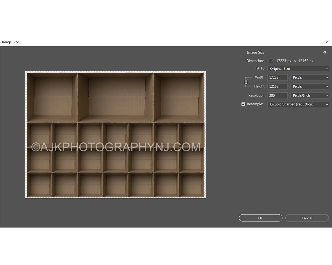 24 Empty Cardboard Boxes Template, 21 Students and 2 Teachers, Class ...