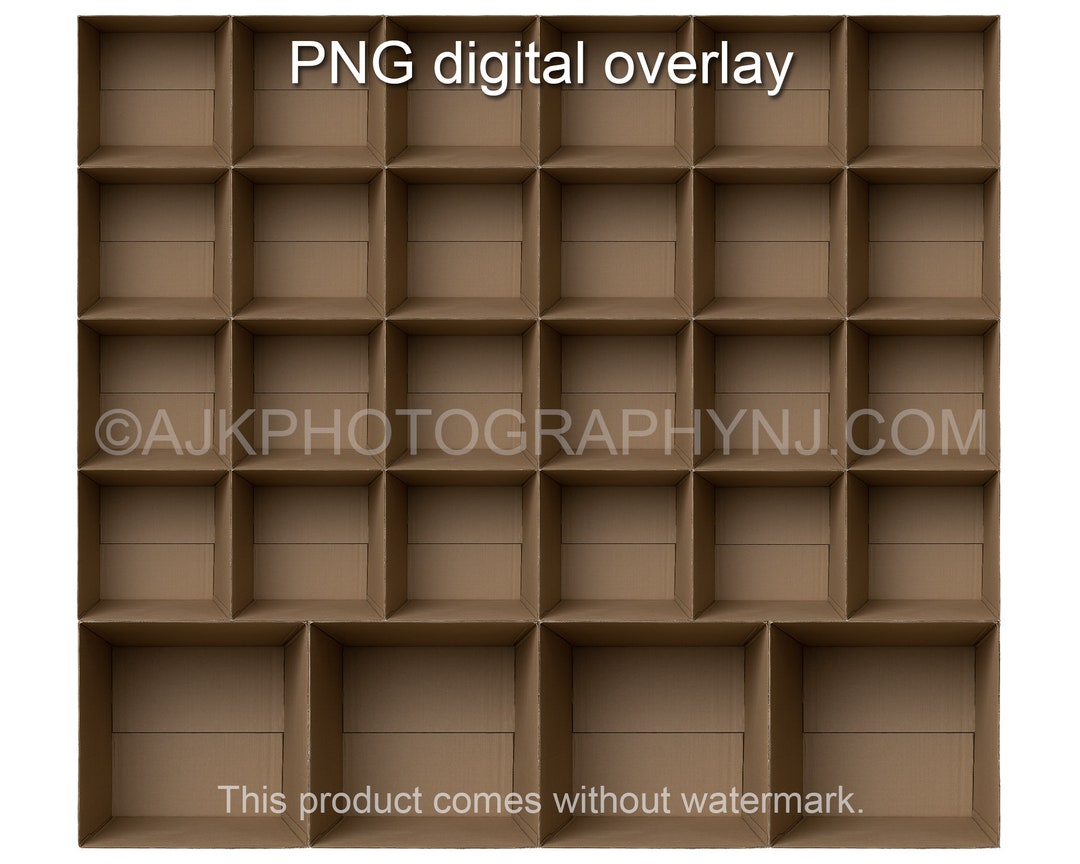 28 Empty Cardboard Boxes Template, 24 Students and 4 Teachers, Class ...