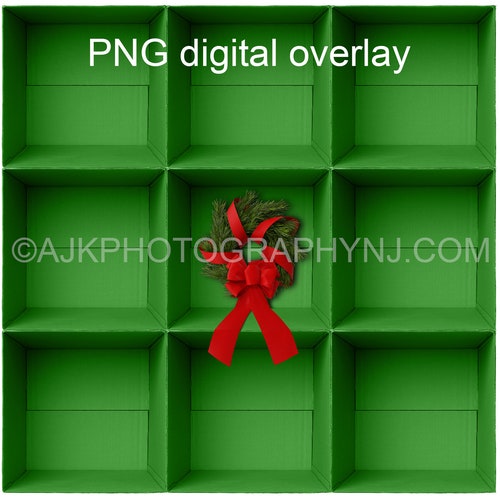 PNG Overlay 9 Empty Cardboard Boxes Template Inside the Box - Etsy