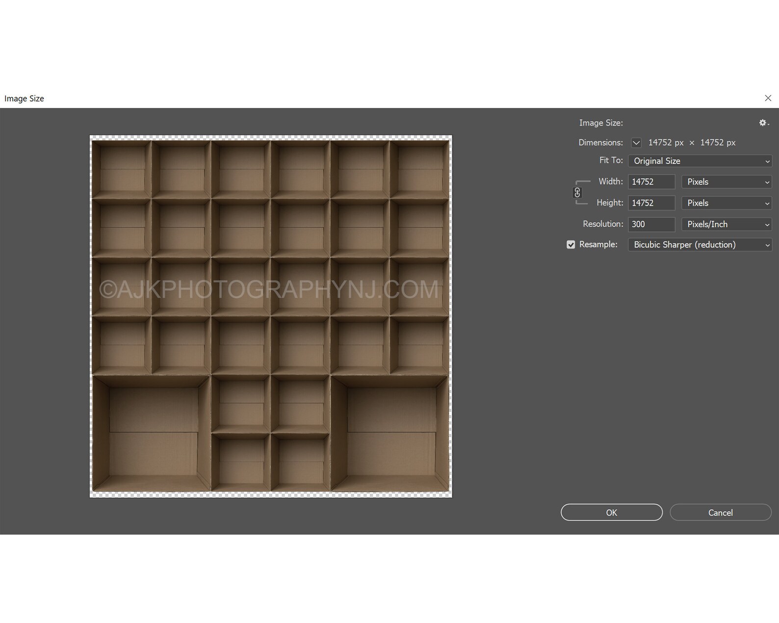 30 Empty Cardboard Boxes Template, 28 Students and 2 Teachers, Class ...