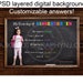 First Day of Kindergarten Customizable PSD Digital Background, Back to ...