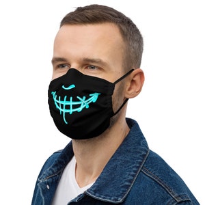 SMILE FACEMASK Movie Inspired Mask Reusable Mask Unisex Face Protector ...