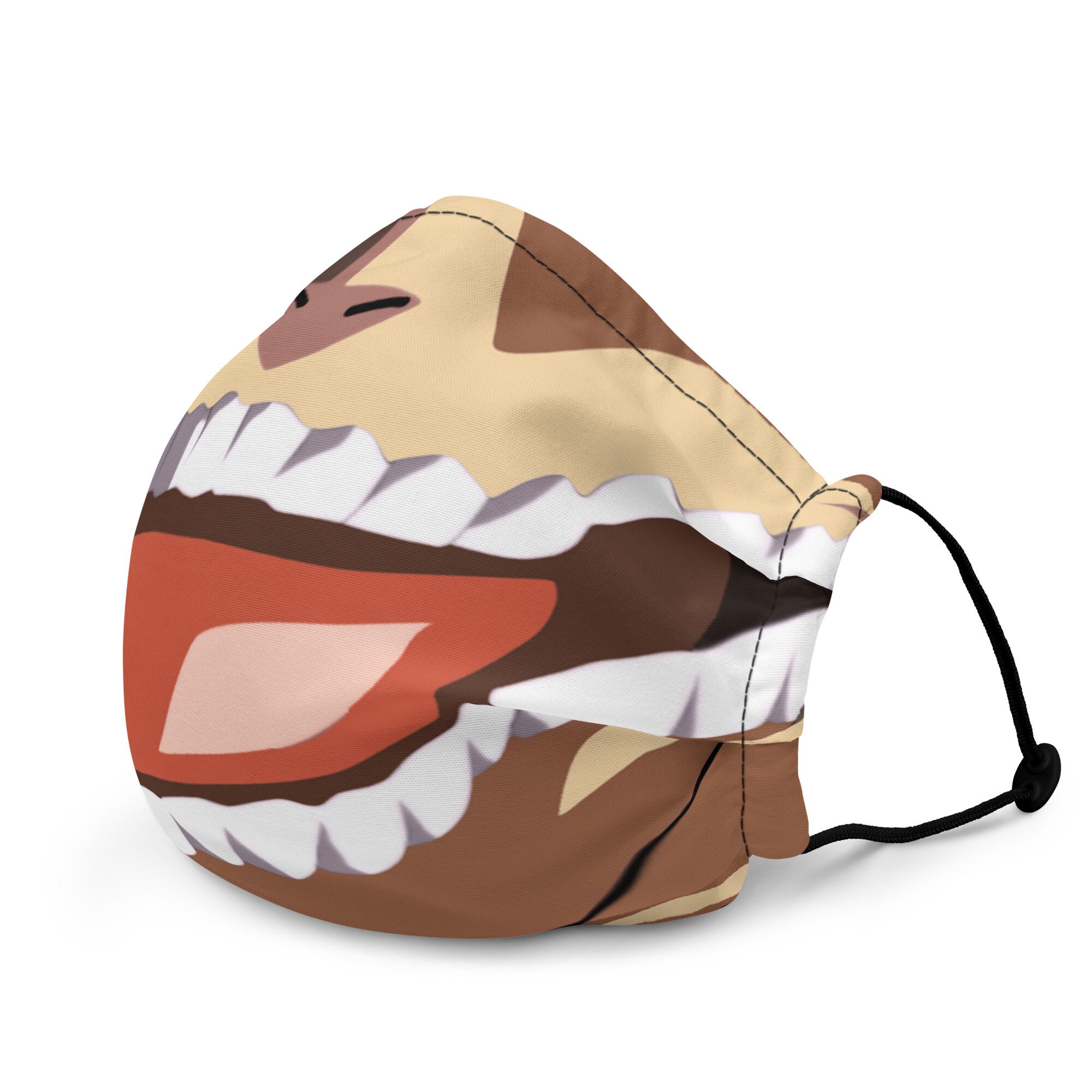 ANIME FACEMASK Titan Anime Mask Funny Facemask Japanese Inspired ...