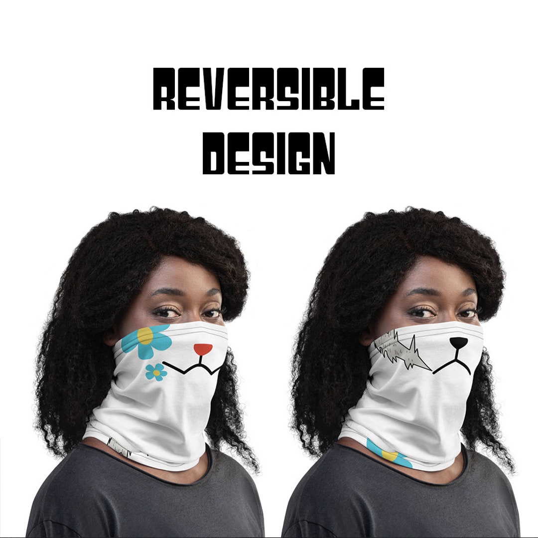 SLAYER ANIME MASK - Slayer Anime Cosplay Neck Gaiter - Printed Neck ...