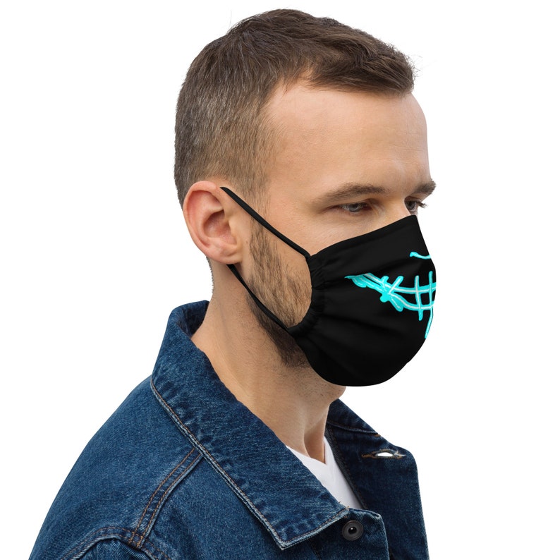 SMILE FACEMASK Movie Inspired Mask Reusable Mask Unisex Face Protector ...