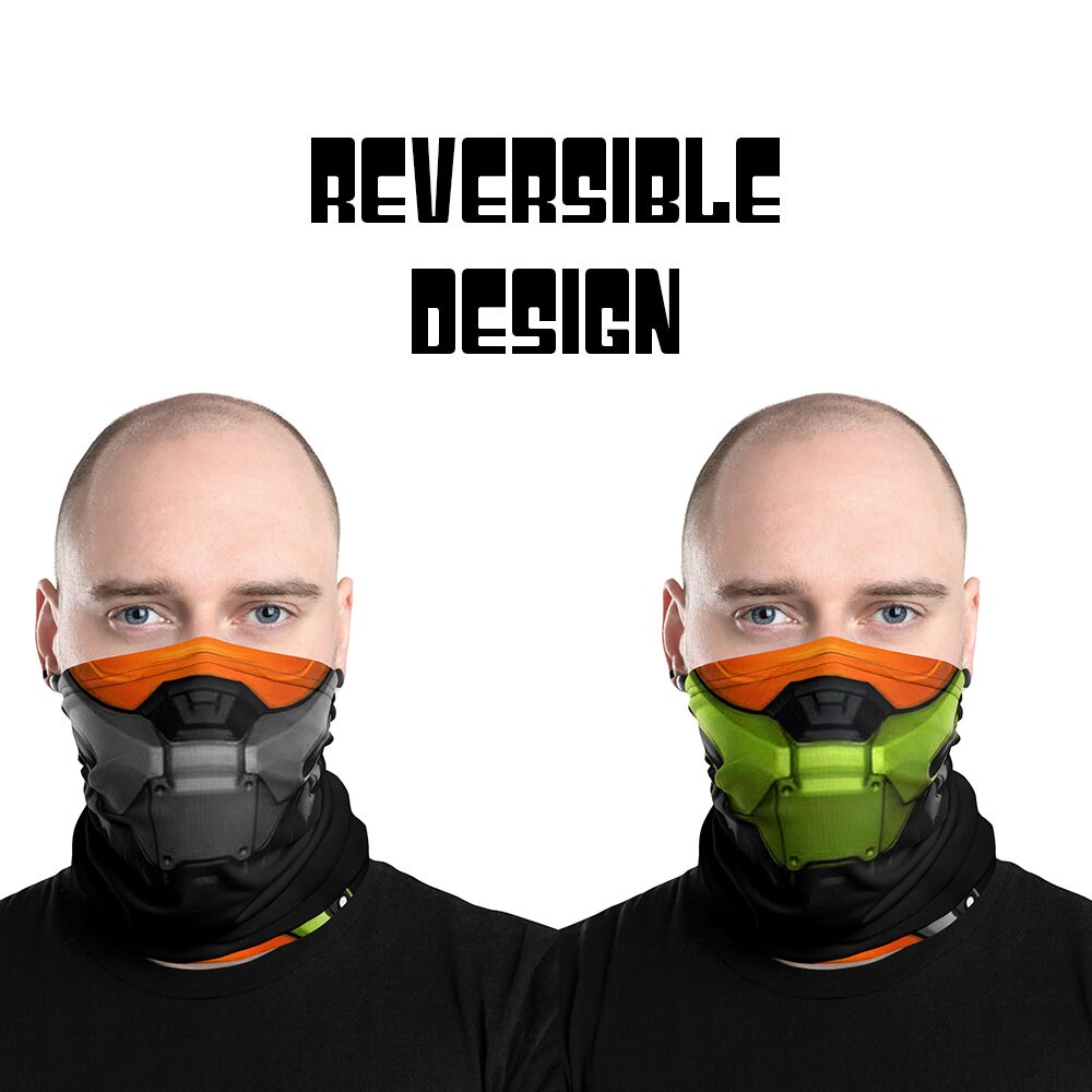 SPACE MARINE MASK Reversible Neck Gaiter Fun Cosplay Mask - Etsy