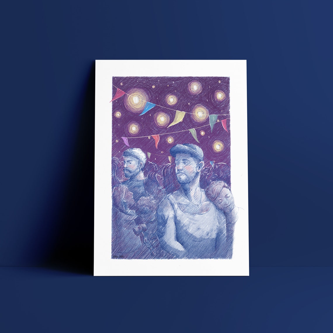 Diptic printmaking - salonest