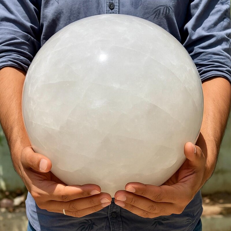 Large Crystal Ball - Etsy