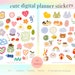65 Cute Digital Planner Stickers Digital Stickers | Etsy