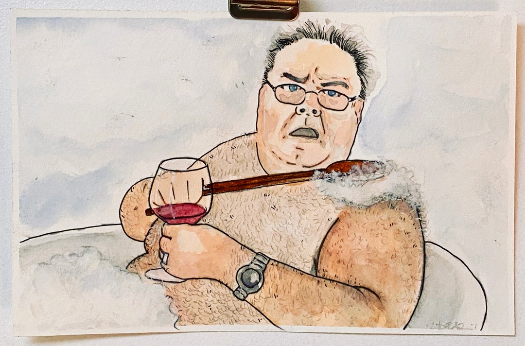 Jerry Gergich Takes A Bath - Etsy
