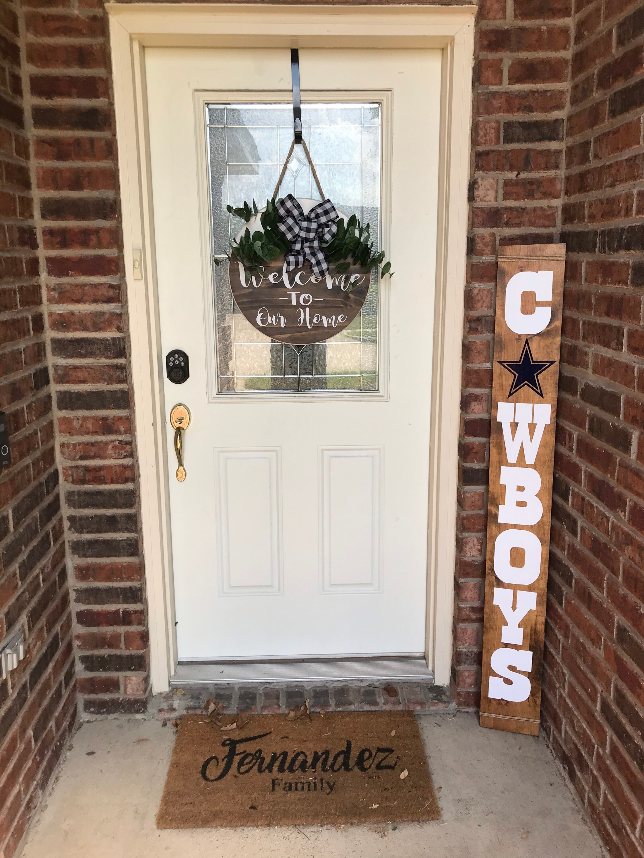 TEXAS Welcome Sign/welcome Sign for Front Porch/welcome | Etsy