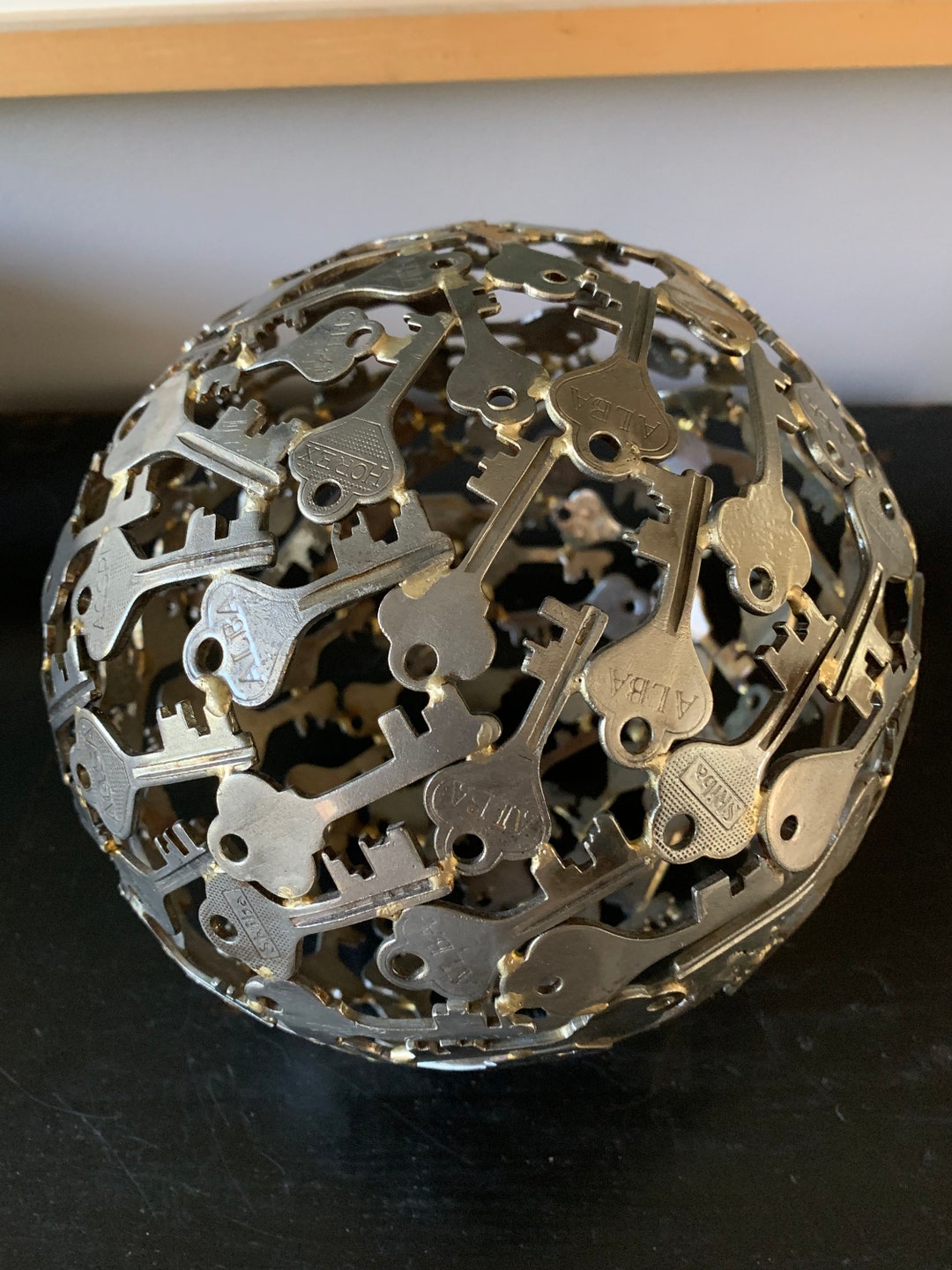 Vintage MCM Key Sphere - Etsy