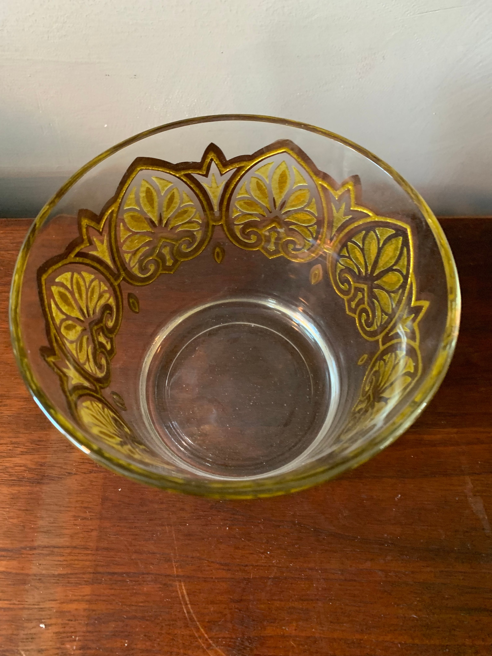 Vintage Pasinski Green and Gold Barware, Culver - Etsy